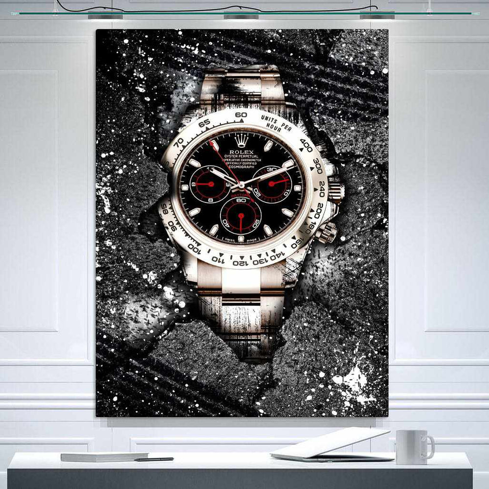 Rolex Art Daytona Cosmograph Canvas Print Watch Poster Watch Art - DEVICI