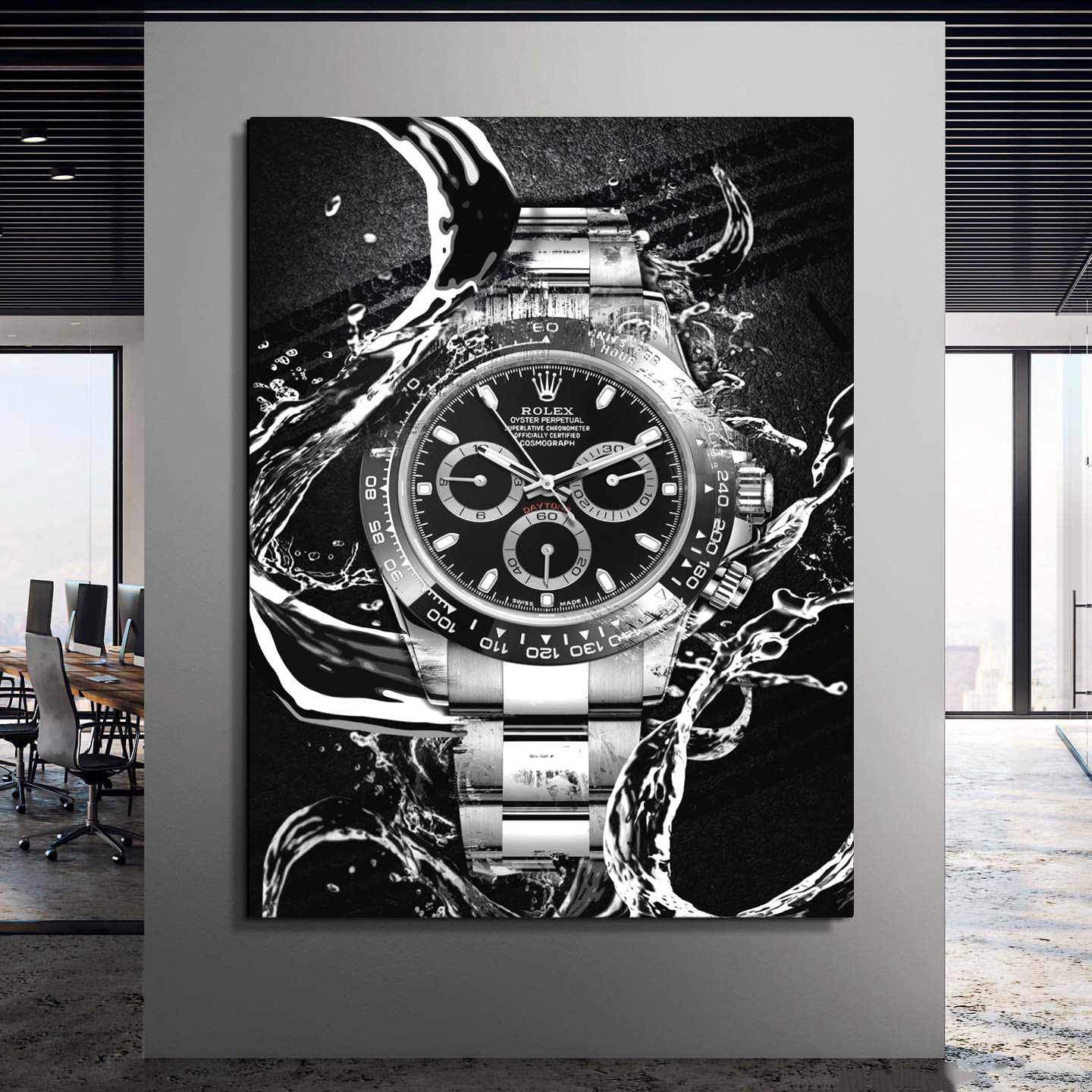 Rolex Art Daytona Cosmograph Rolex Poster Canvas Print Watch Art - DEVICI