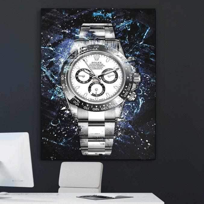 Rolex Art Daytona Cosmograph Watch Art Canvas Watch Poster Print - DEVICI