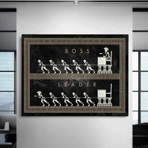 Be The Leader Inspirational Canvas Wall Art Motivational Poster Print